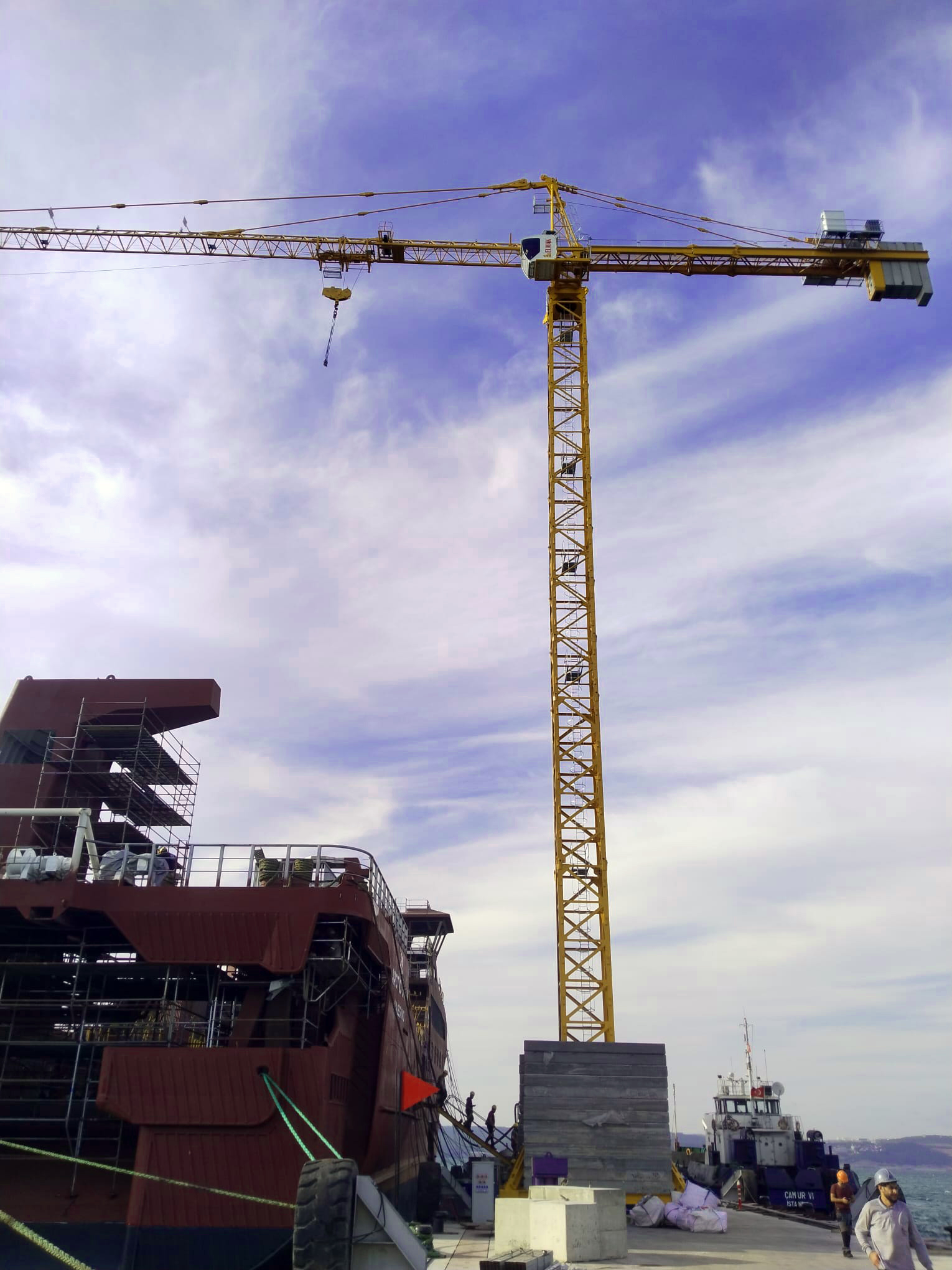 EMK Serisi - Gergili Kule Vinç - Espada